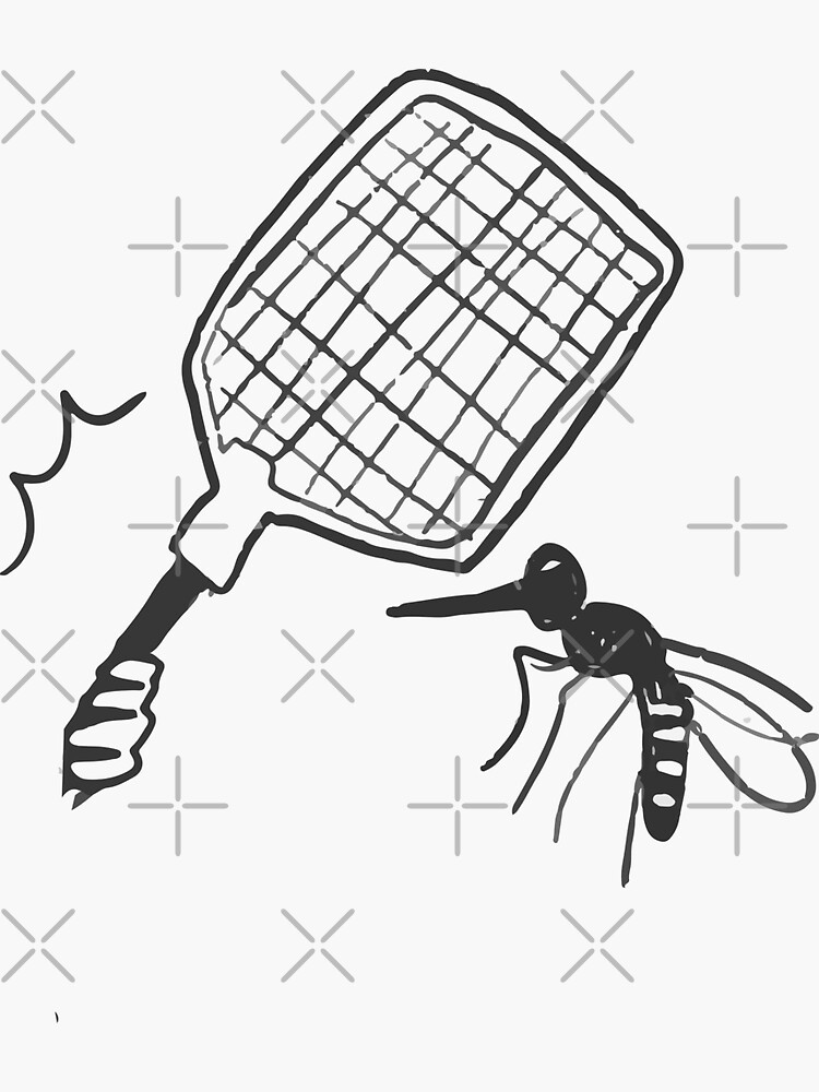 " Mosquito Net - drawing" Sticker for Sale by 4you4all | Redbubble