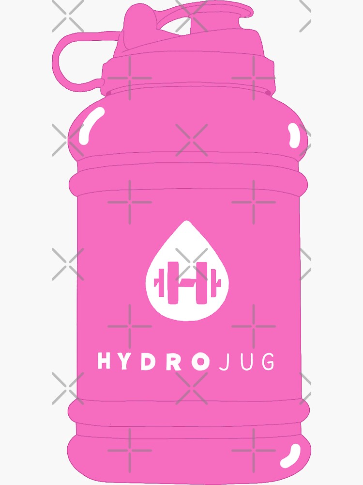 "Neon Pink Hydrojug" Sticker for Sale by vpnguyen3 | Redbubble