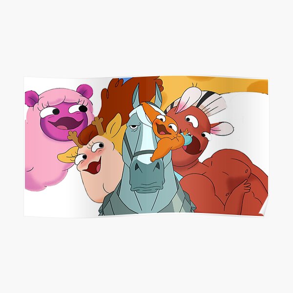 Póster «Centaurworld netflix anime» de MadTripStudio | Redbubble