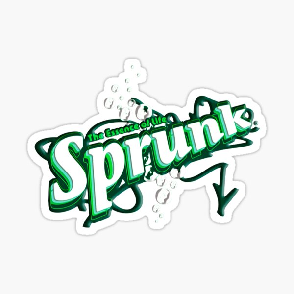 "Sprunk Logo" Sticker for Sale by rodbau | Redbubble