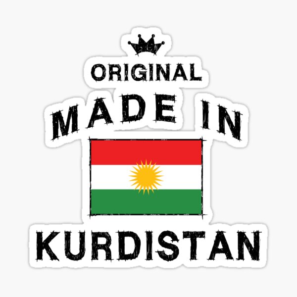 "Kurdistan Kurdish flag flag" Sticker for Sale by GeogDesigns | Redbubble