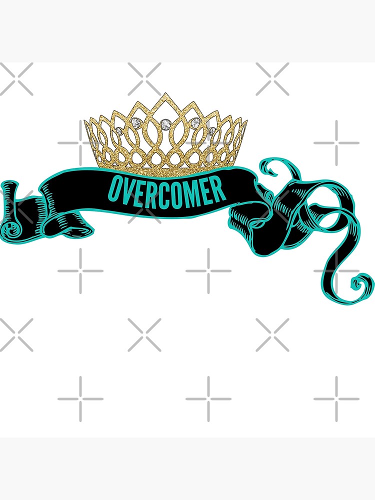 "overcomer crown" Poster by wildwhimsical | Redbubble