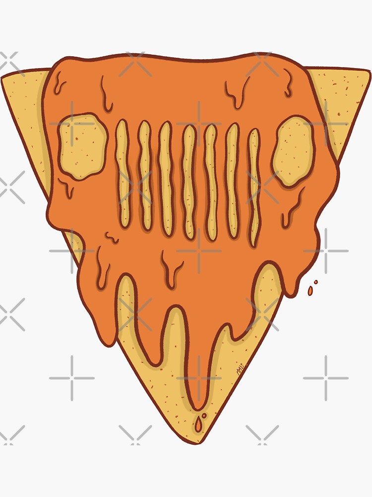 "nacho jeep" Sticker by rileymegann | Redbubble