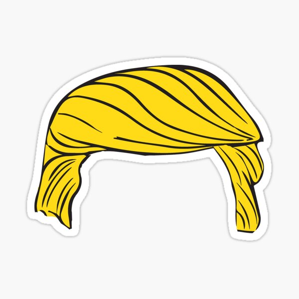 Trump Head Stickers | Redbubble