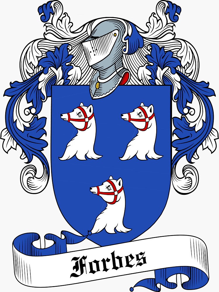 "Forbes " Sticker by HaroldHeraldry | Redbubble