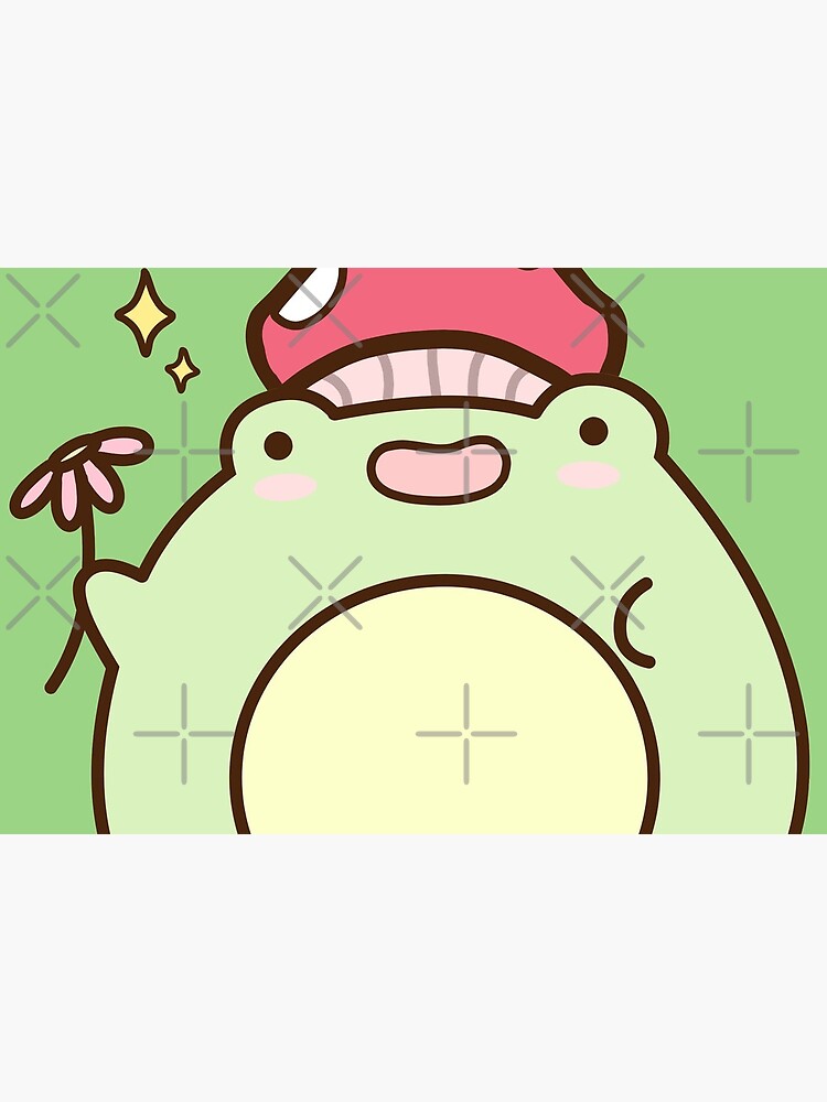 "Frog Cottagecore Froggie Kidcore Cute Japanese Aesthetic Kawaii" Mask ...