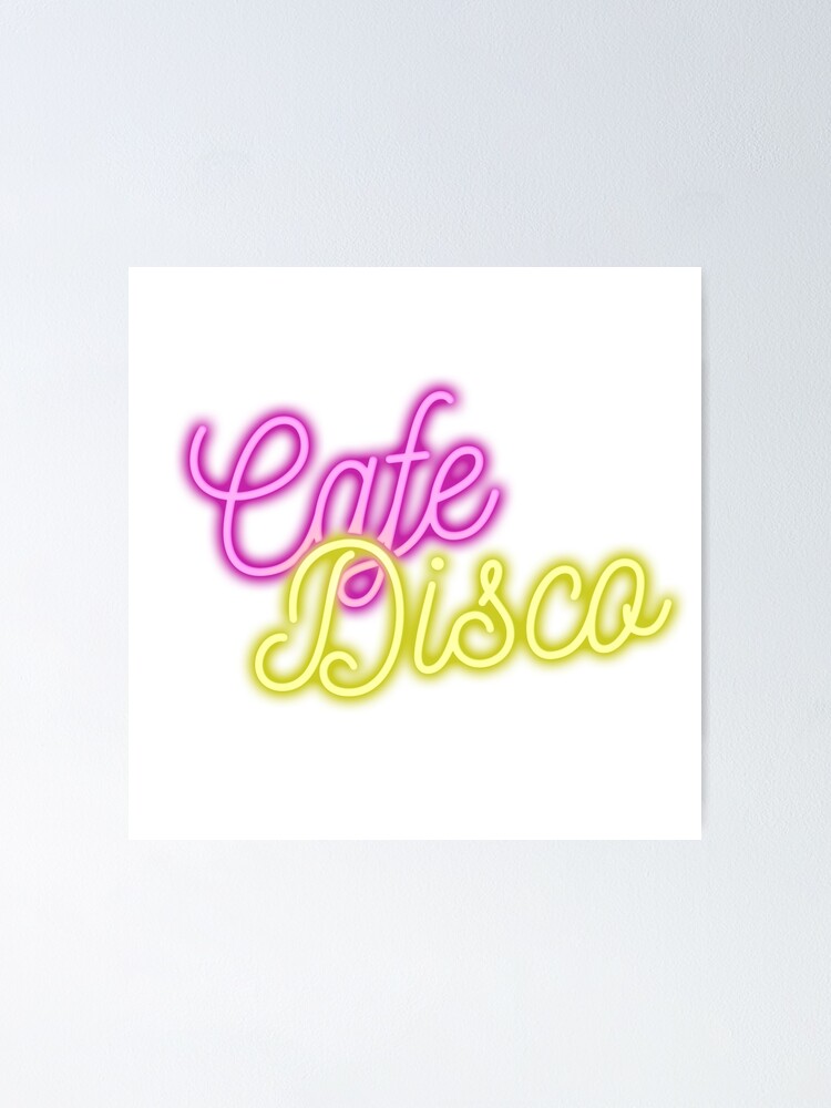 "The Office - Cafe Disco" Poster by BarrostrA | Redbubble