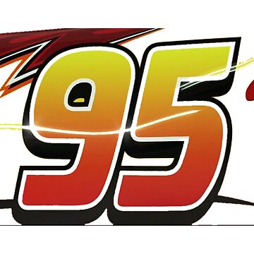 "95 McQueen Classic" Sticker for Sale by DobbinsStore | Redbubble
