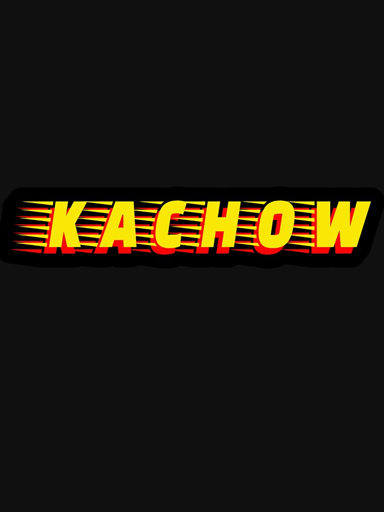 "kachow sticker Sticker" Pullover Hoodie for Sale by DobbinsStore ...