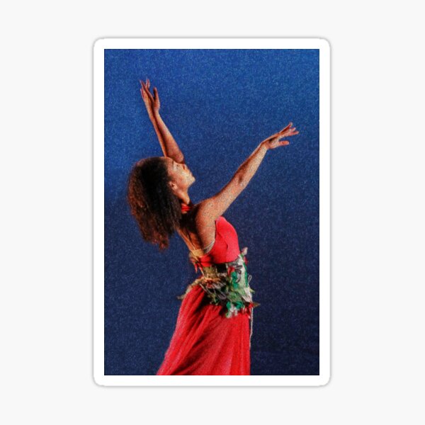 "Painted Dancer " Sticker for Sale by Heather Friedman | Redbubble
