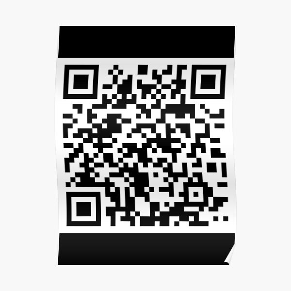 "Troll Meme Face QR Code " Poster for Sale by TravianDu | Redbubble