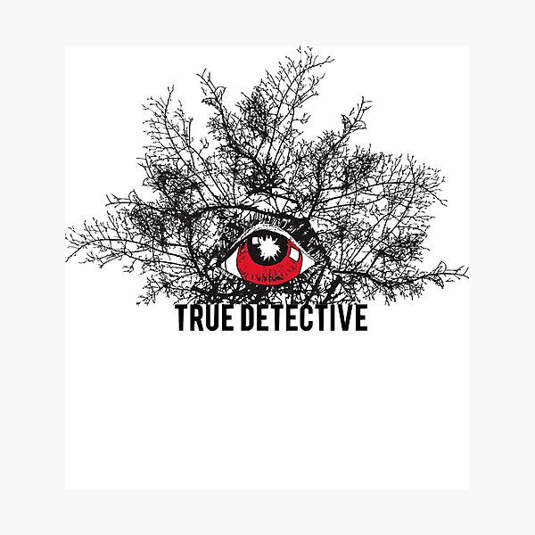 Lámina fotográfica «Verdadero detective Halloween como un personaje ...
