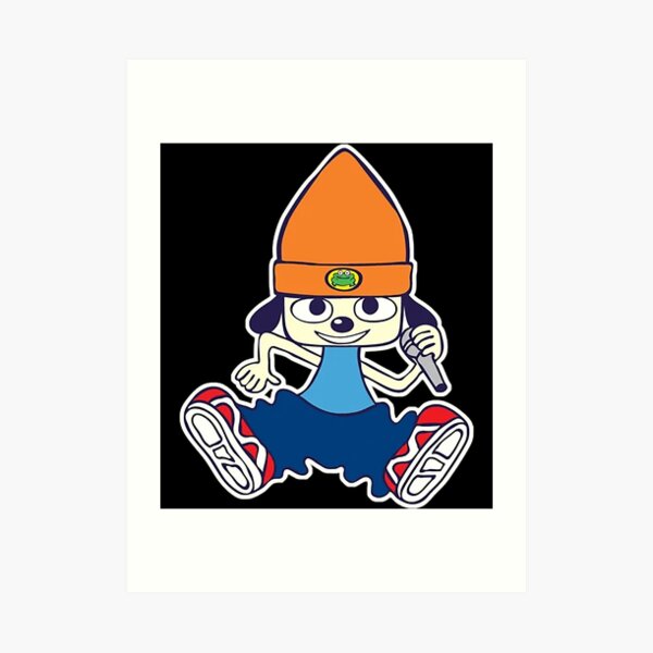 "PaRappa The Rapper" Art Print for Sale by ParappaRapper | Redbubble