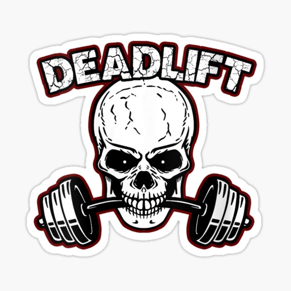 "Womens Deadlift Skull Lifting Weights Weightlifter Deadlift V-Neck ...