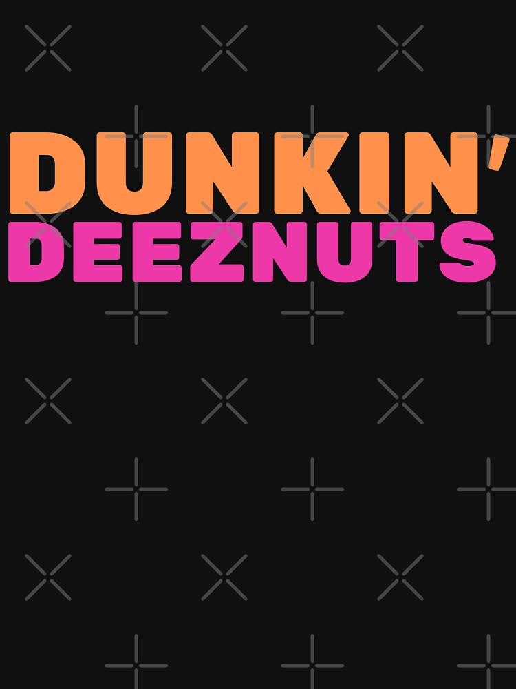 "Dunkin Deez-Nuts Pocket Aces Card - Funny Poker Donut" T-shirt by ...