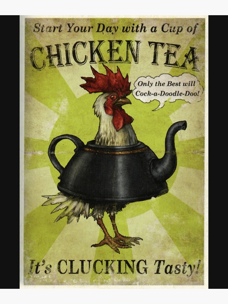 "Fable 3 Propaganda Poster - chicken tea Poster" Art Print by ...