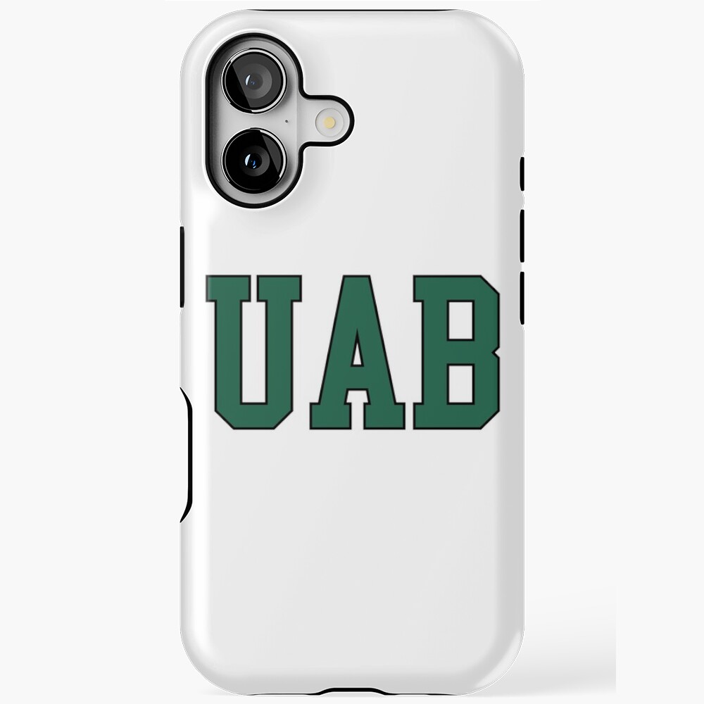 "uab - college font" Sticker for Sale by scollegestuff | Redbubble