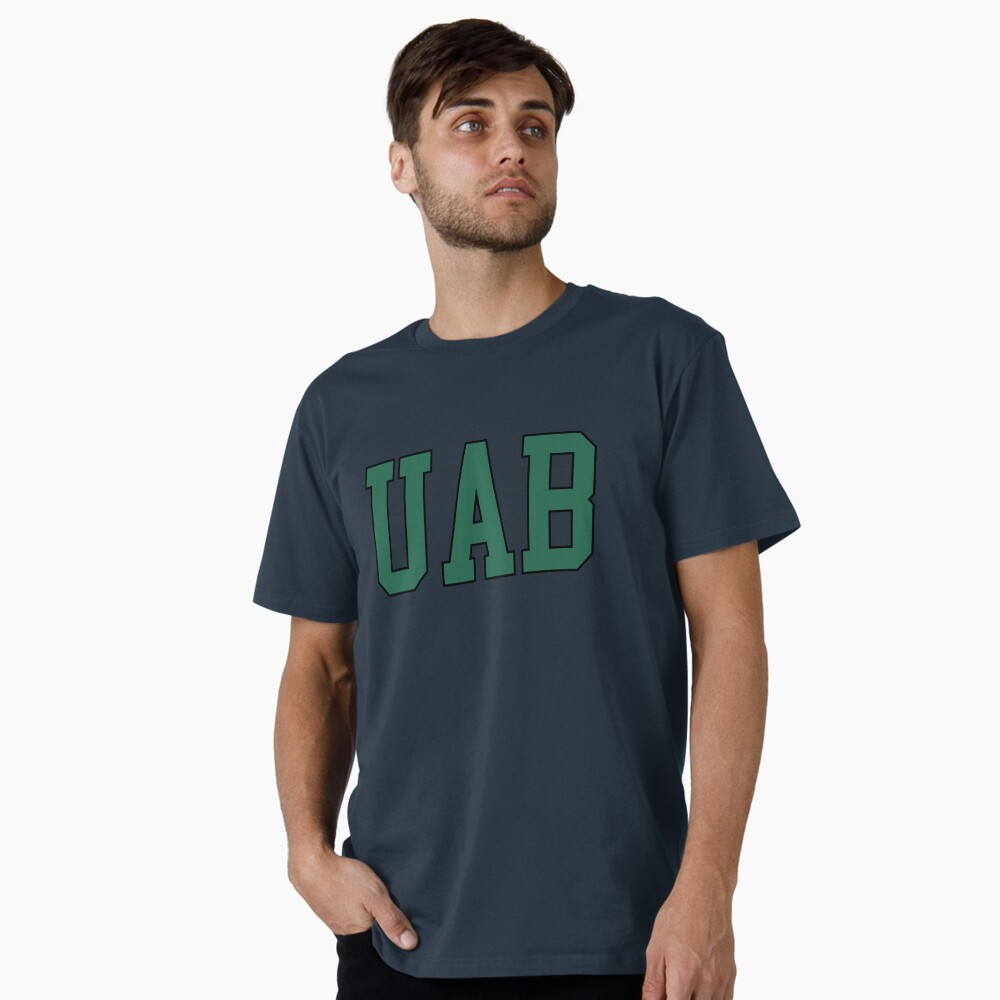 "uab - college font" Sticker for Sale by scollegestuff | Redbubble