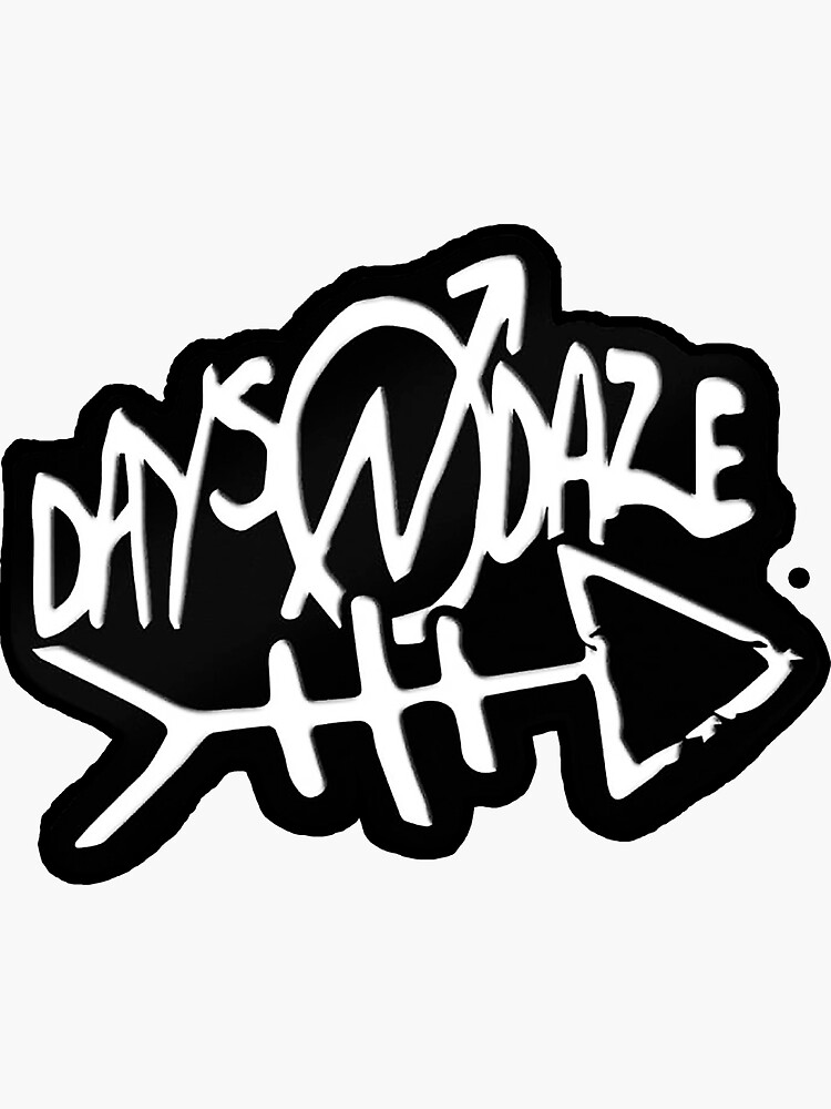 "Days N Daze" Sticker for Sale by BrookeCiantar | Redbubble