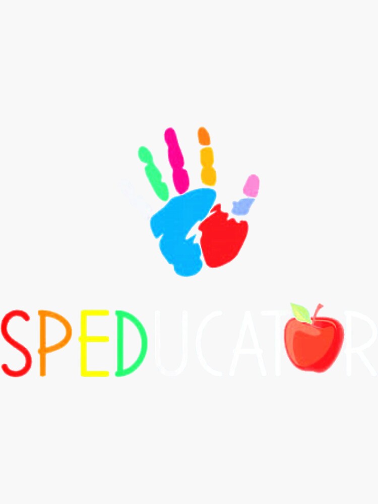 "Speducator SPED Squad" Sticker for Sale by herrerabird67 | Redbubble