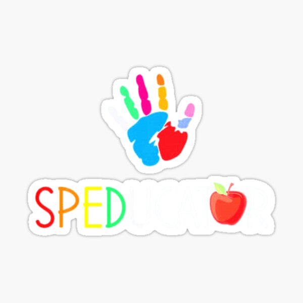 "Speducator SPED Squad" Sticker for Sale by herrerabird67 | Redbubble