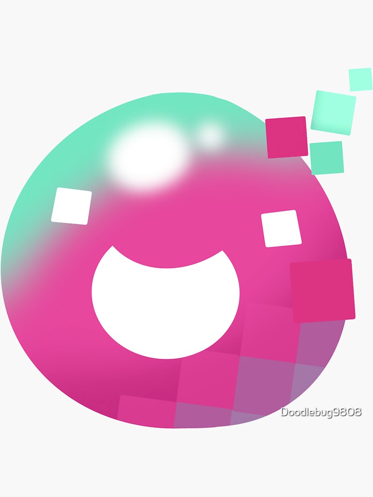 "Slime Rancher: Glitch Slime" Sticker for Sale by Doodlebug9808 | Redbubble