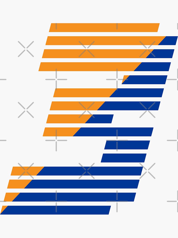 "Daniel Ricciardo 3 — Racing number" Sticker by noellesmith22 | Redbubble