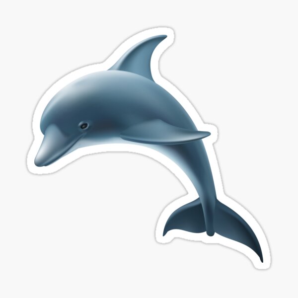 "Dolphin Tapke" Sticker for Sale by Tapke | Redbubble