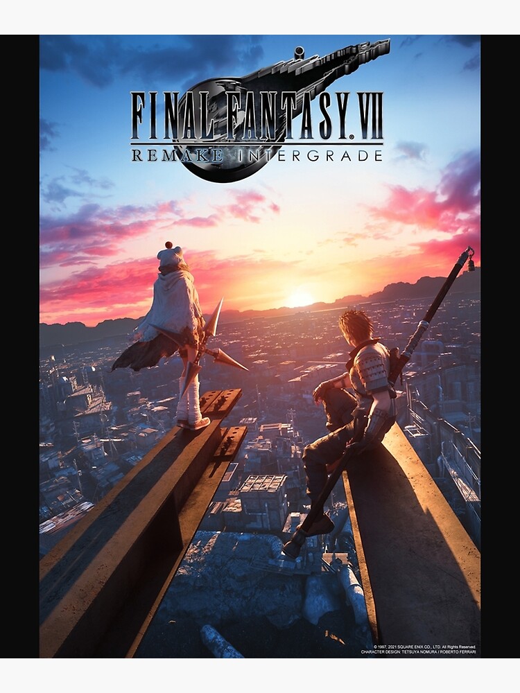 "Final Fantasy VII Remake Intergrade Poster" Poster by biggest19 ...