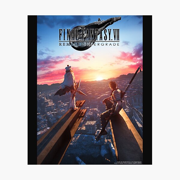 "Final Fantasy VII Remake Intergrade Poster" Photographic Print by ...