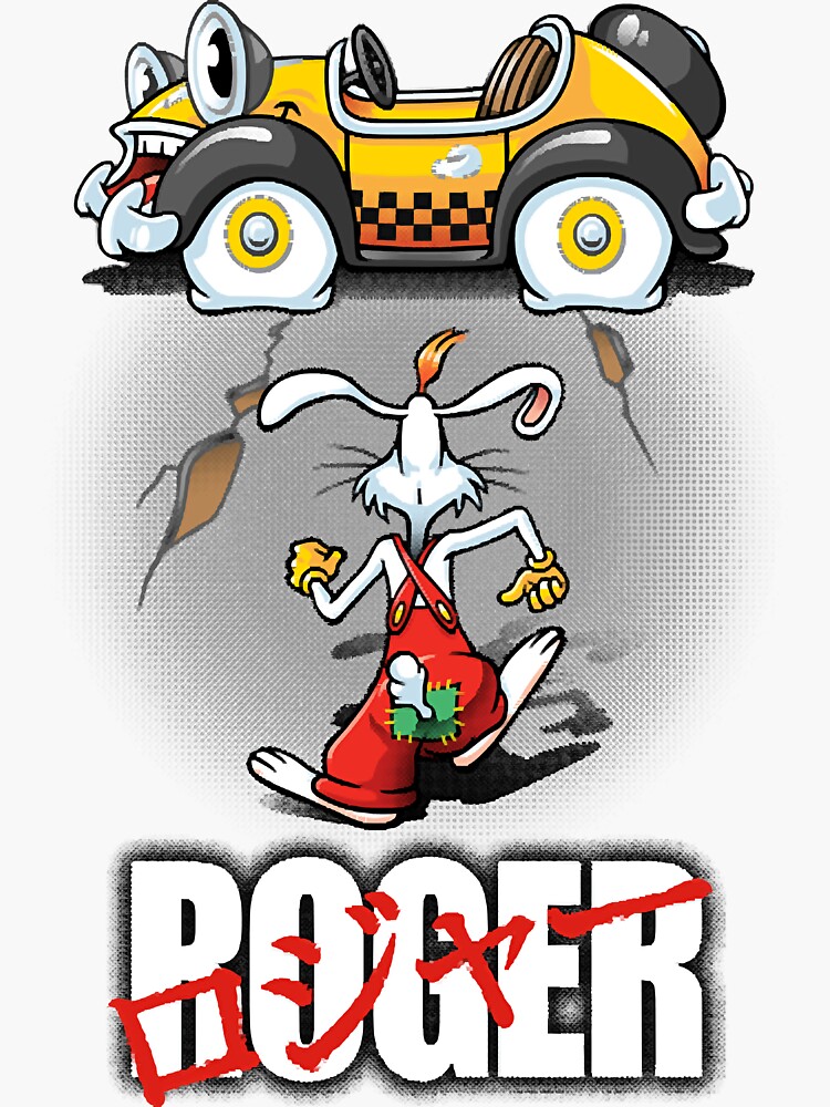"Roger " Sticker for Sale by ShaThompo | Redbubble