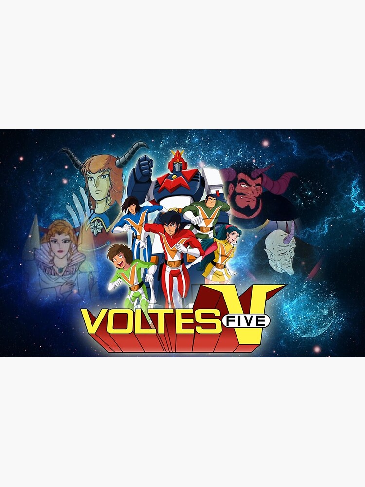 "Voltes V poster" Poster for Sale by psychoticmob | Redbubble