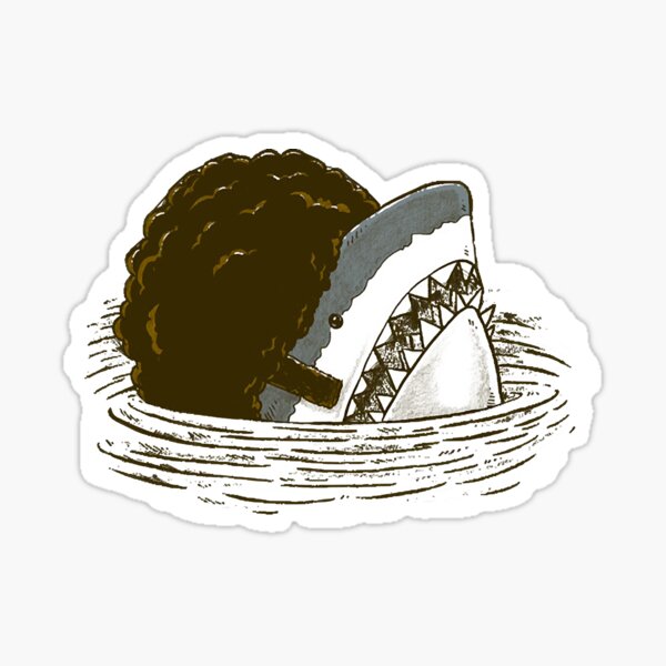 "That 70's Shark " Sticker for Sale by melchiorre | Redbubble