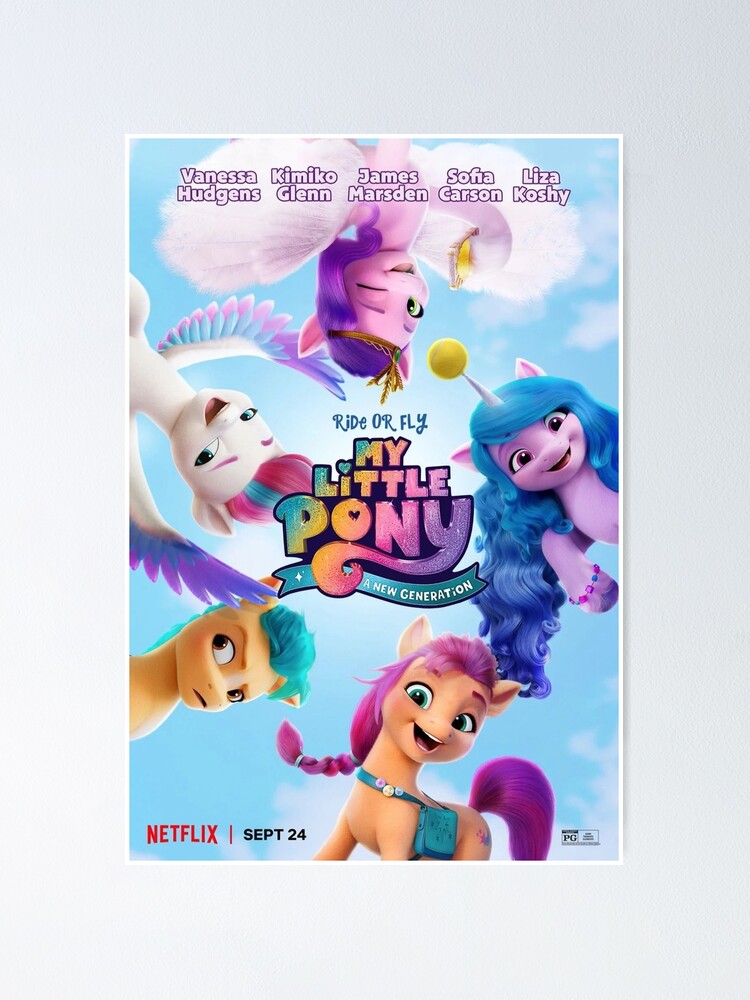 "My Little Pony A New Generation" Poster for Sale by starferg | Redbubble