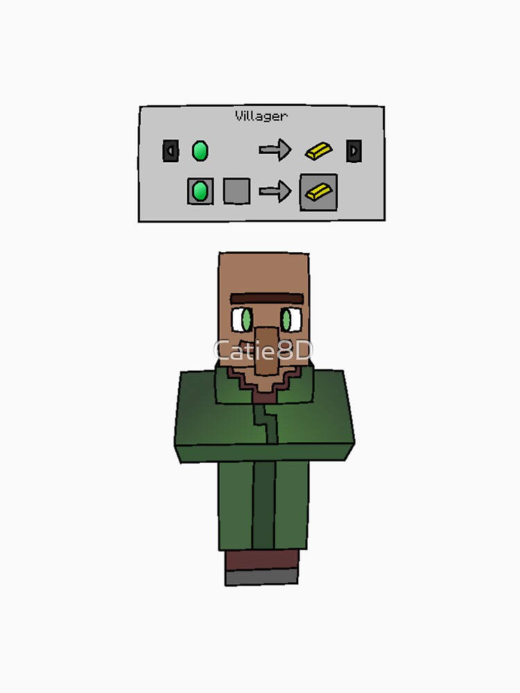 "Green Villager" Essential T-Shirt for Sale by Catie8D | Redbubble