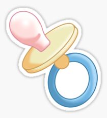 Pacifier Stickers | Redbubble