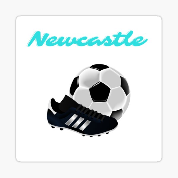 "Newcastle United Design" Sticker by SavAndLav | Redbubble