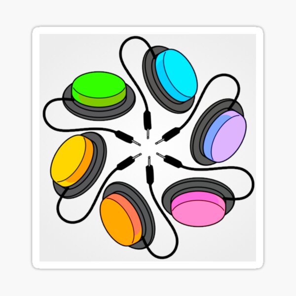 "AAC art switch flower" Sticker for Sale by AAC-users-shop | Redbubble
