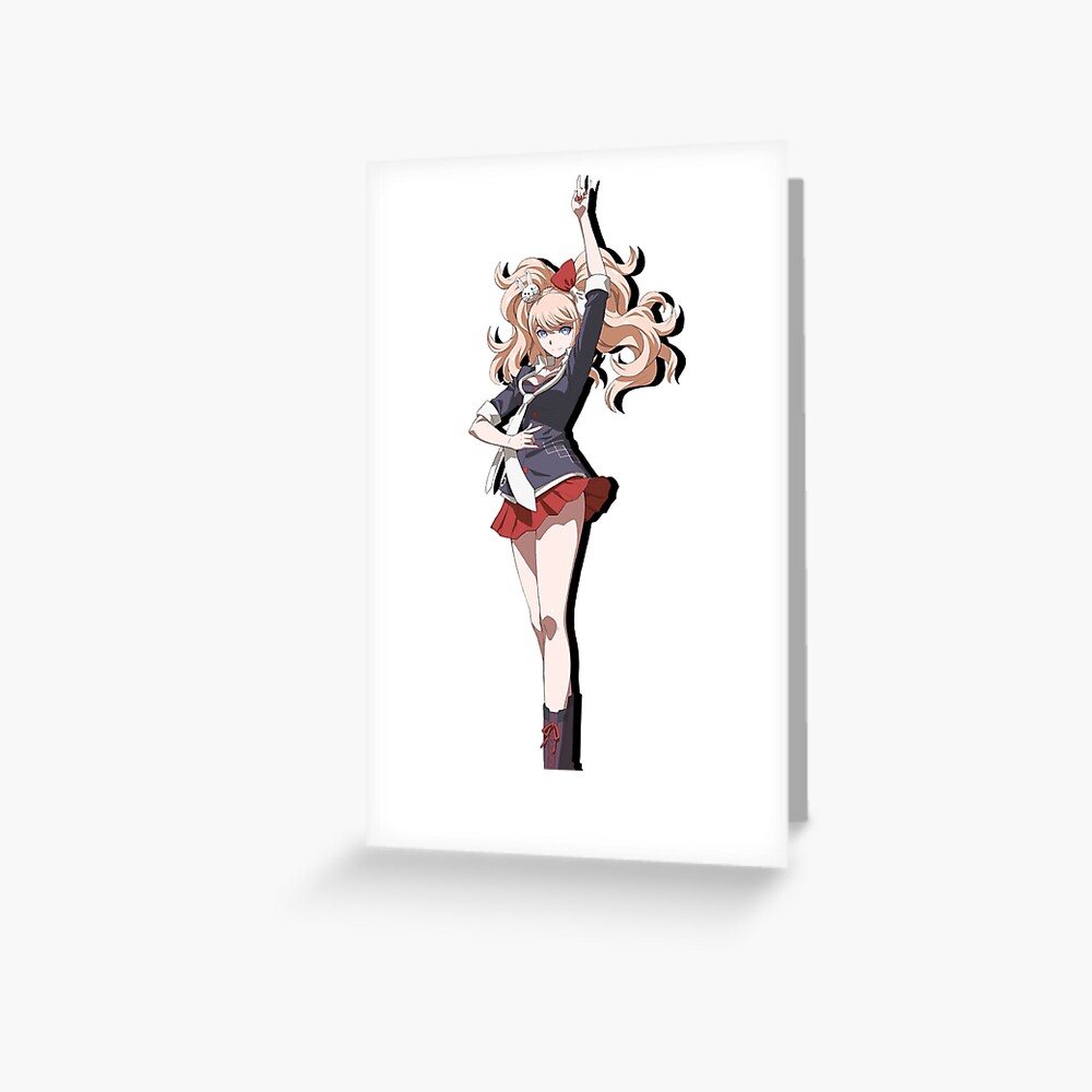 "Danganronpa: Junko Enoshima Sticker" Sticker for Sale by Danganronpa ...