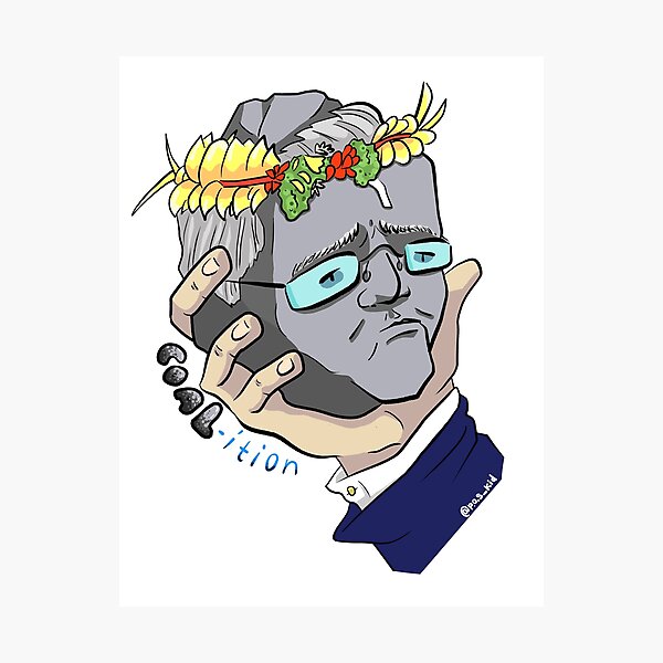 "Scomo Coal-ition" Photographic Print for Sale by pinch-of-salt | Redbubble