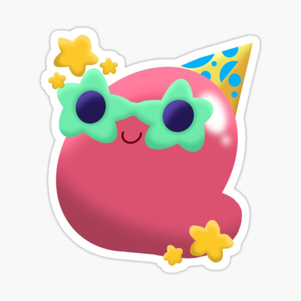 Pegatina «Slime Rancher: Party Slime» de Doodlebug9808 | Redbubble