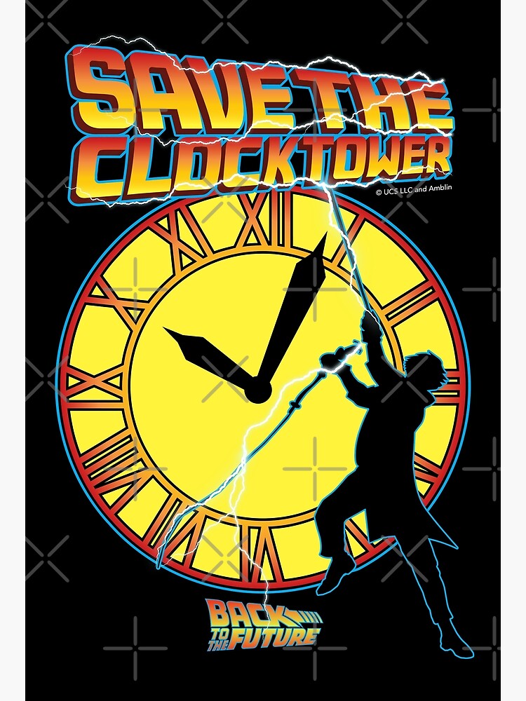 "Save The Clock Tower Night Variation - Back To The Future © UCS LLC ...