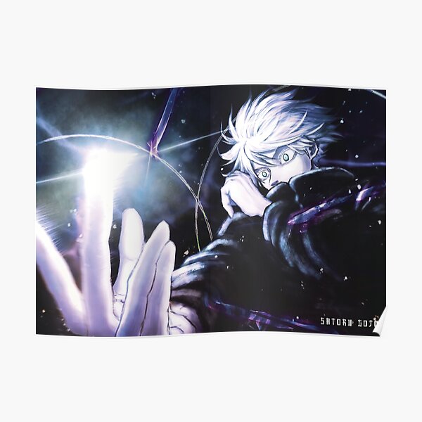 Póster «Anime Satoru Gojo Horizontal Fan Art, Jujutsu Kaisen Fan Art ...