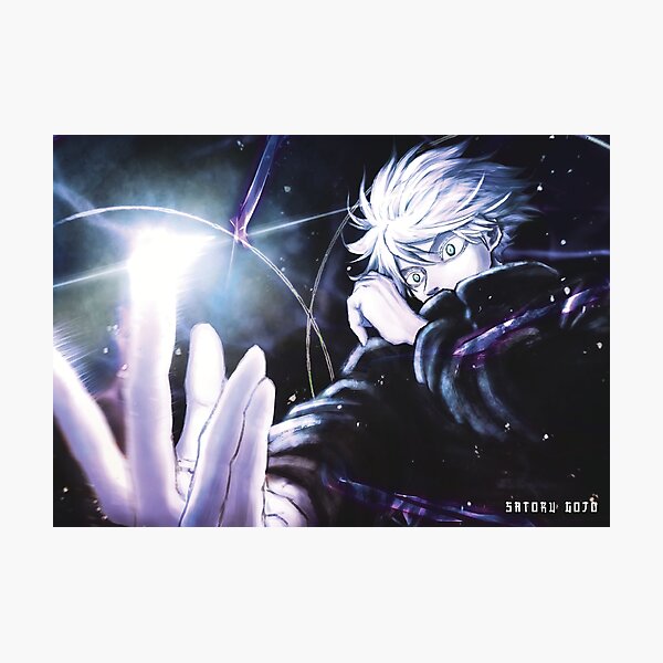 Impression Photo « Anime Satoru Gojo Horizontal Fan Art Jujutsu Kaisen