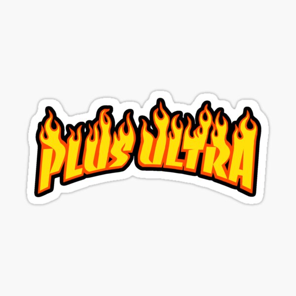 "Plus ultra" Sticker for Sale by Pangolin1234 | Redbubble