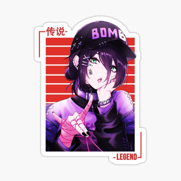 "reze" Sticker for Sale by AnimeNinja | Redbubble