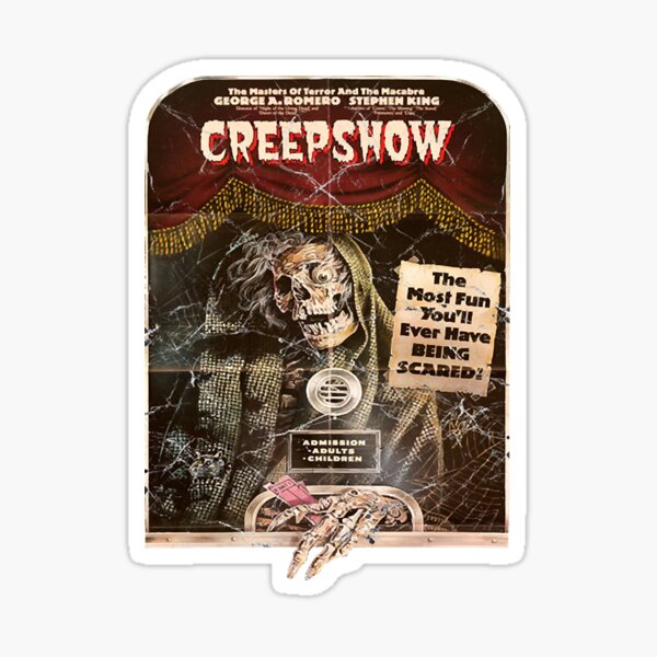 "Creepshow " Sticker for Sale by HugoHayes | Redbubble