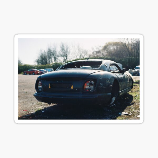 "TVR Shell Baking in The Sun" Sticker for Sale by lepoflex | Redbubble