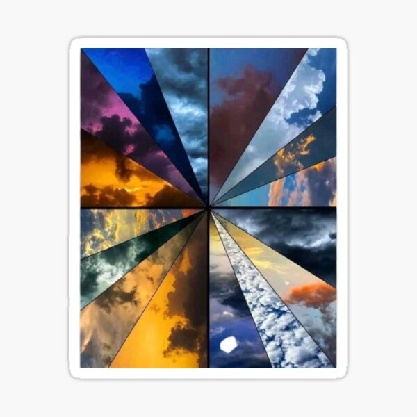 "The sky" Sticker for Sale by DODO1000 | Redbubble