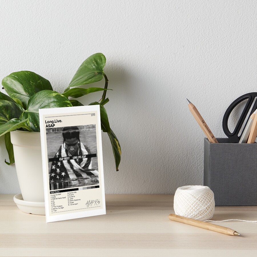 "ASAP Rocky Posters | Live. Love. ASAP Poster | Views Tracklist | Album ...